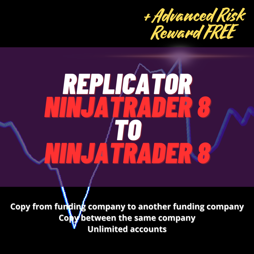 🤑Replicador de NinjaTrader 8 hacia NinjaTrader 8 a $89.95 ¡De por vida!